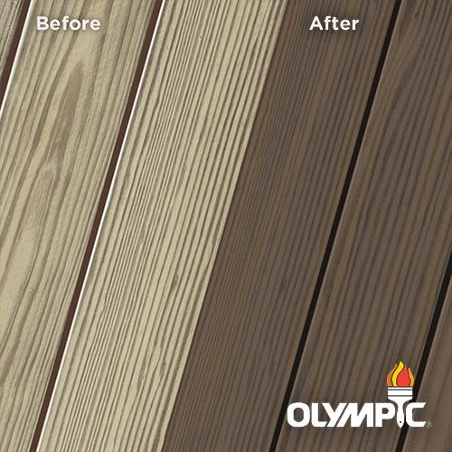 Exterior Wood Stain Colors - Black Oak - Wood Stain Colors From Olympic.com