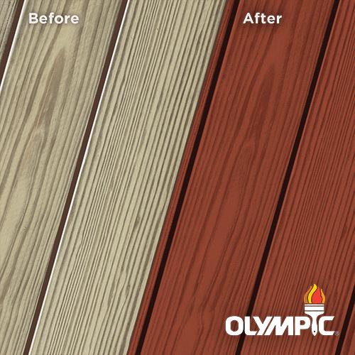 Sequoia Red 7703 - Wood Stain Colors From Olympic